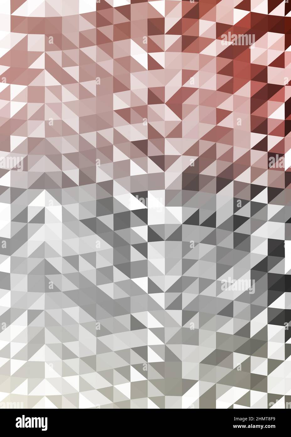 Abstract Low Polygon color Generative Art background illustration Stock ...