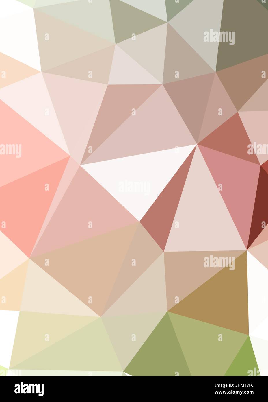 Abstract Low Polygon color Generative Art background illustration Stock Vector Image & Art - Alamy