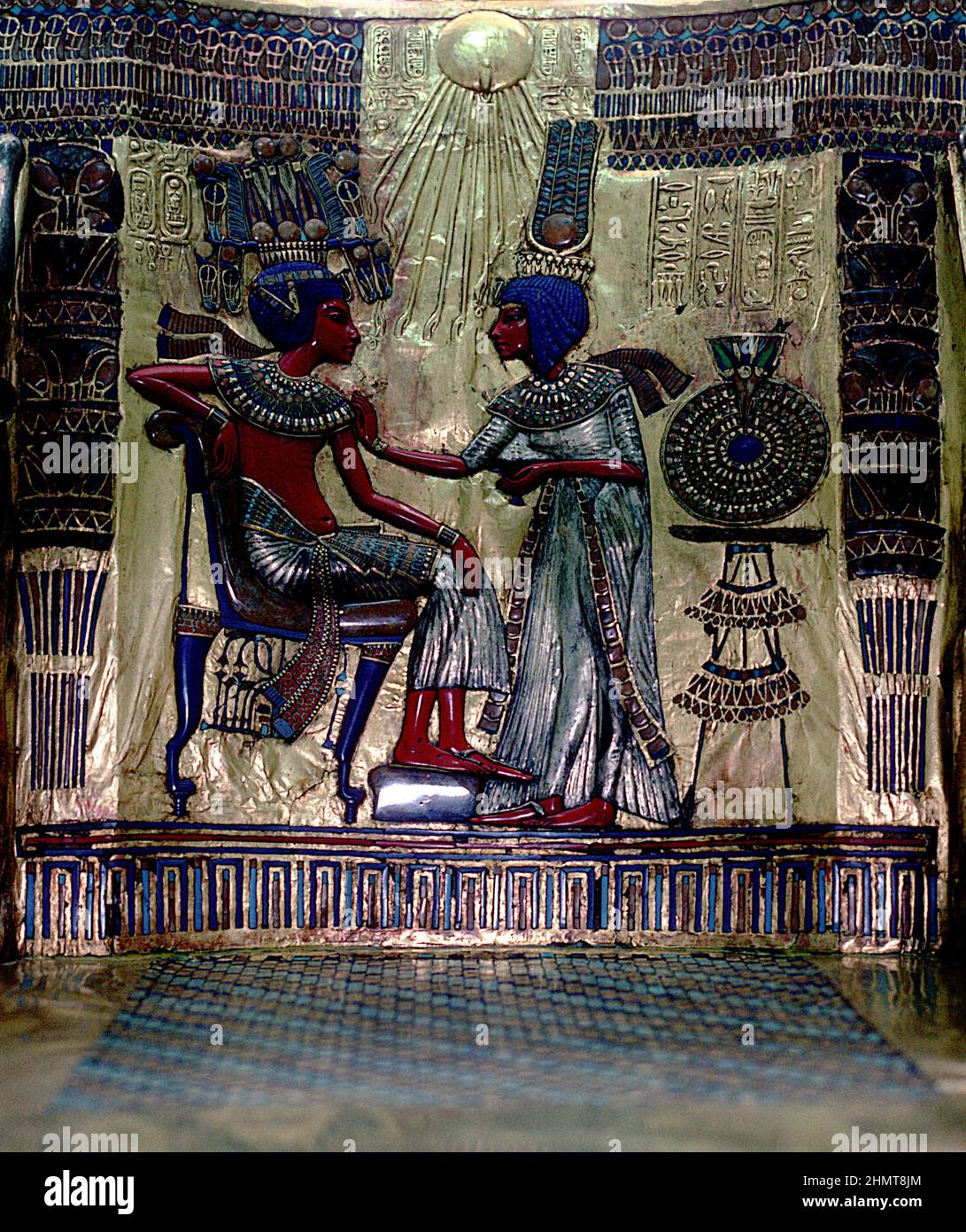 Egypt, Cairo, Egyptian Museum, Tutankhamun's tomb treasure, Tutankhamun ...