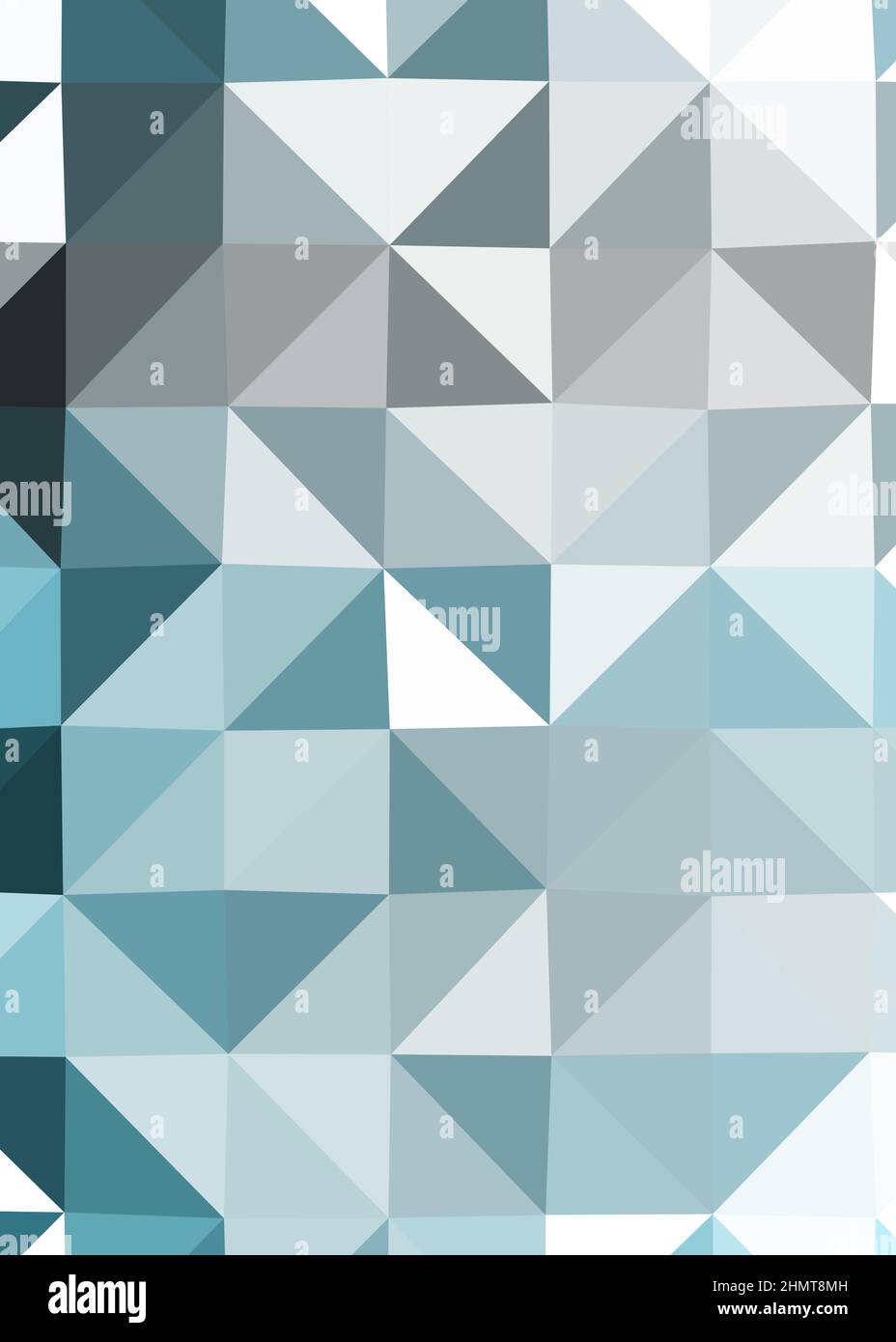 Abstract Low Polygon color Generative Art background illustration Stock ...
