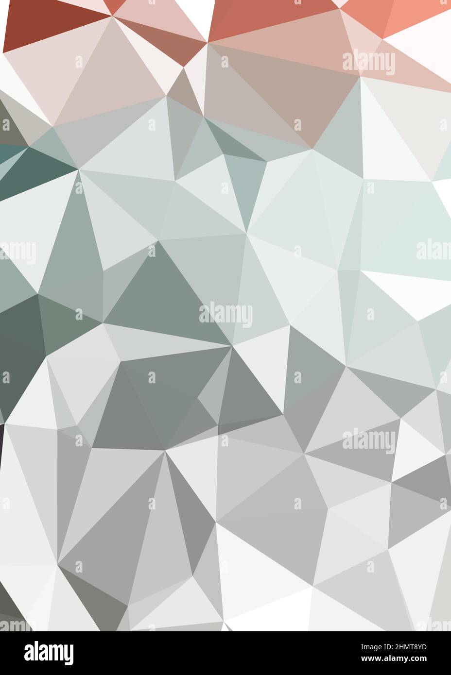 Abstract Low Polygon color Generative Art background illustration Stock Vector Image & Art - Alamy