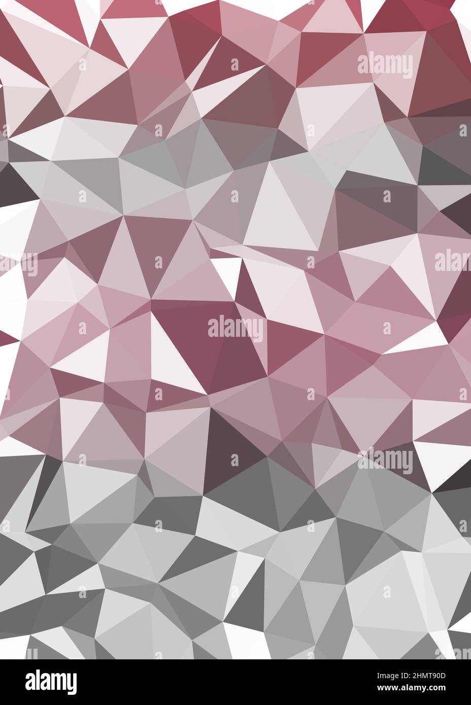 Abstract Low Polygon color Generative Art background illustration Stock ...