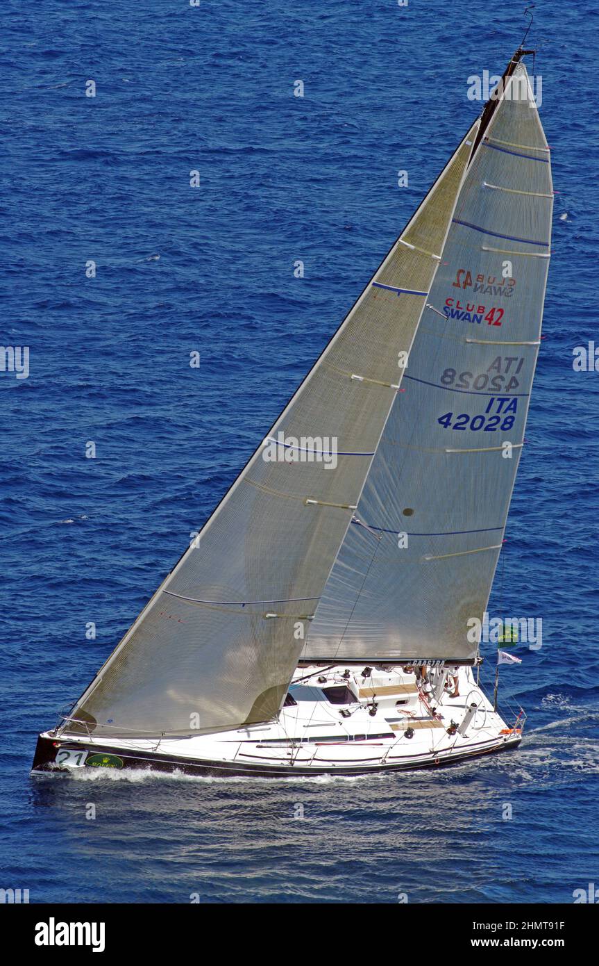 Sailing regattas organized by Yacht Club Costa Smeralda, Sardinia ...