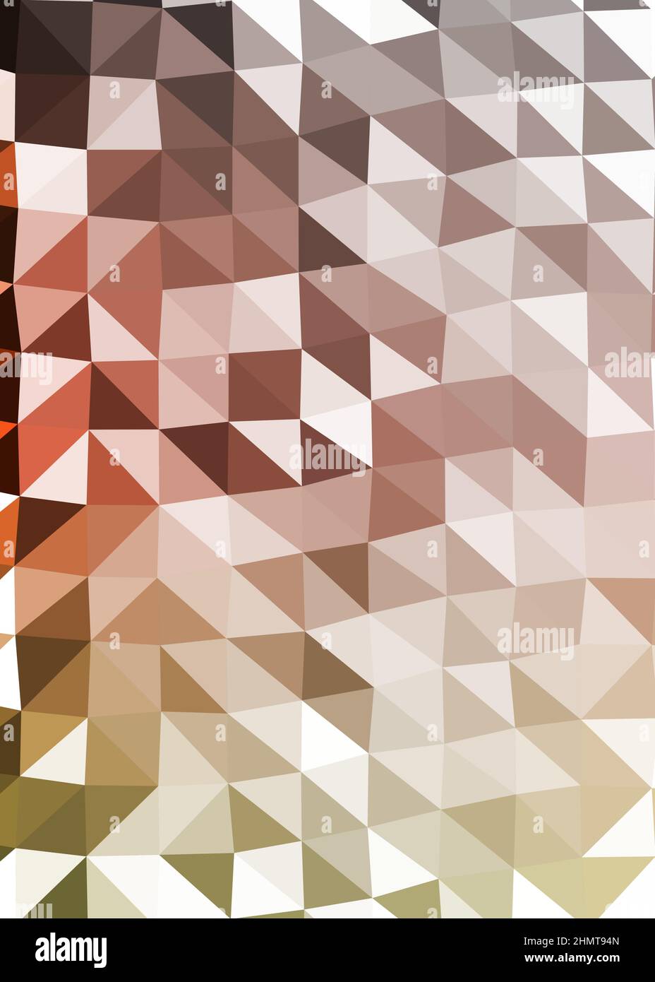 Abstract Low Polygon color Generative Art background illustration Stock ...