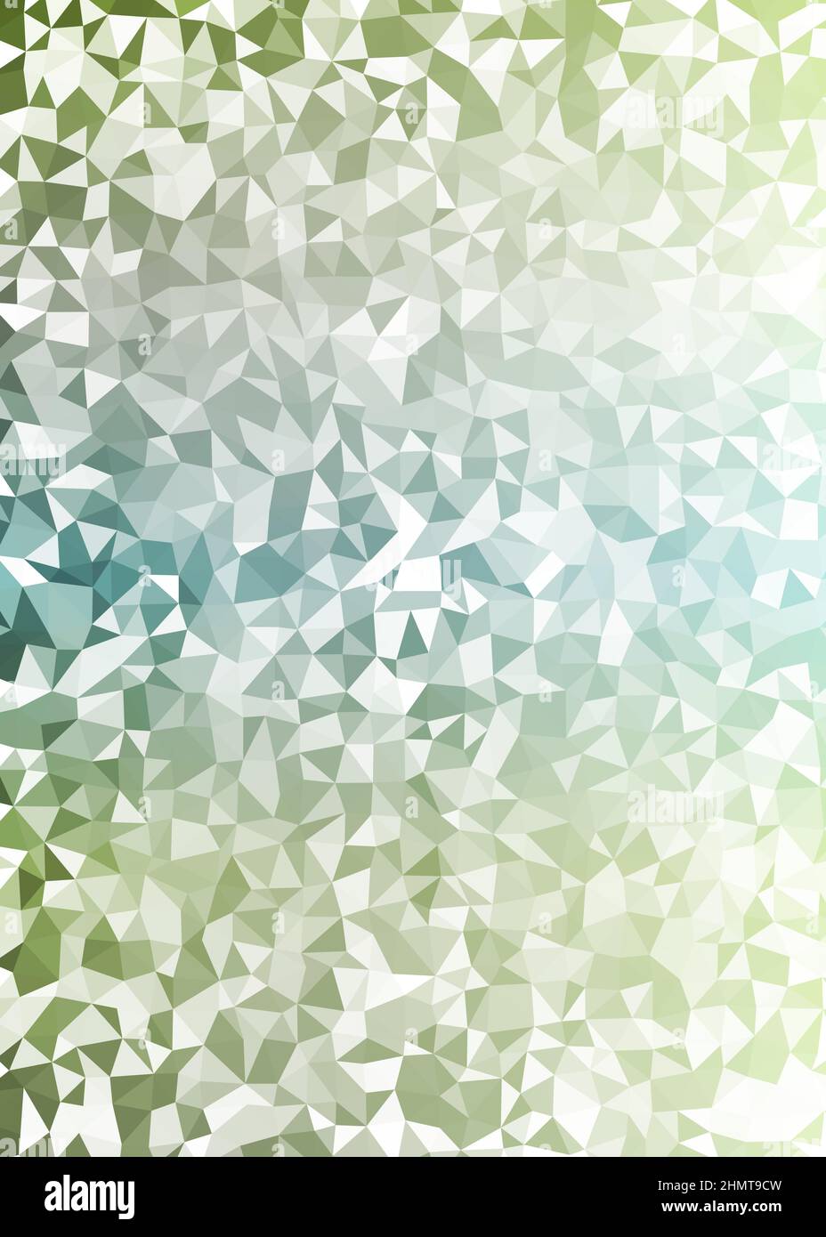 Abstract Low Polygon color Generative Art background illustration Stock ...