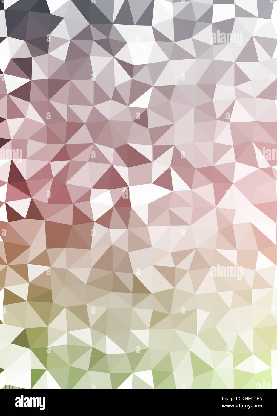 Abstract Low Polygon color Generative Art background illustration Stock ...