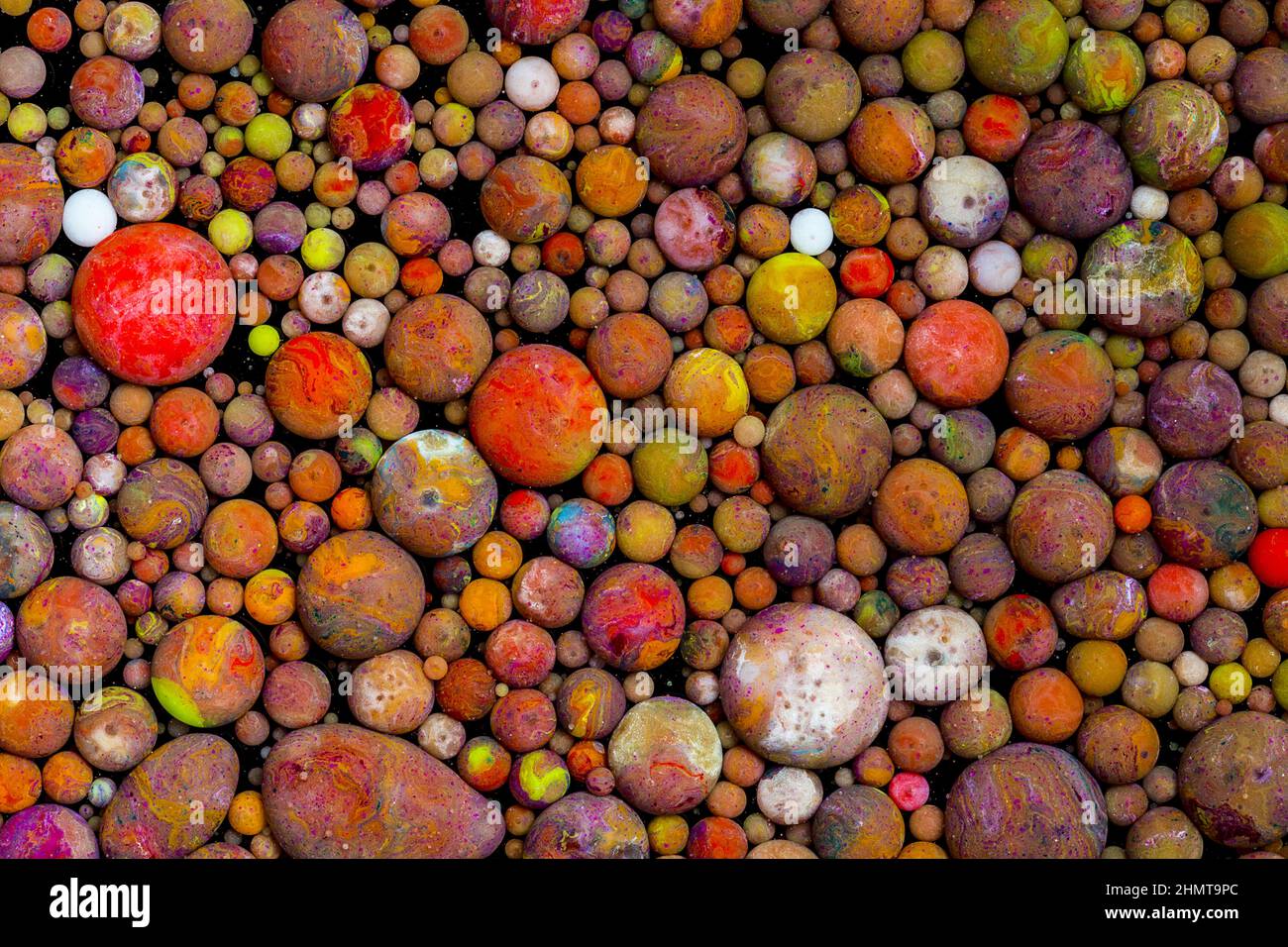 paint balls Abstract background Stock Photo - Alamy