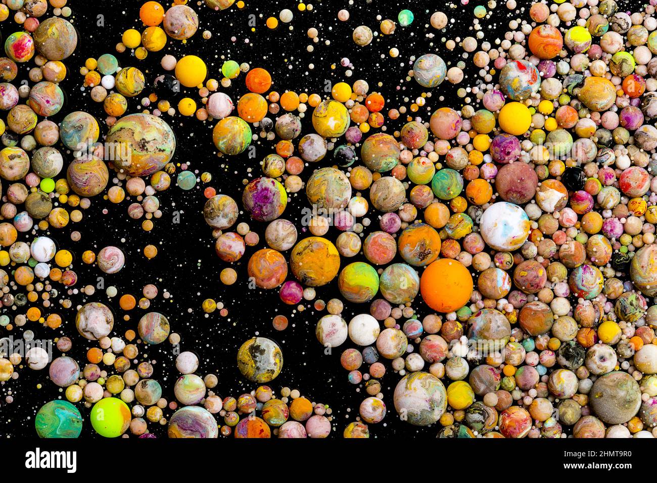 paint balls Abstract background Stock Photo - Alamy