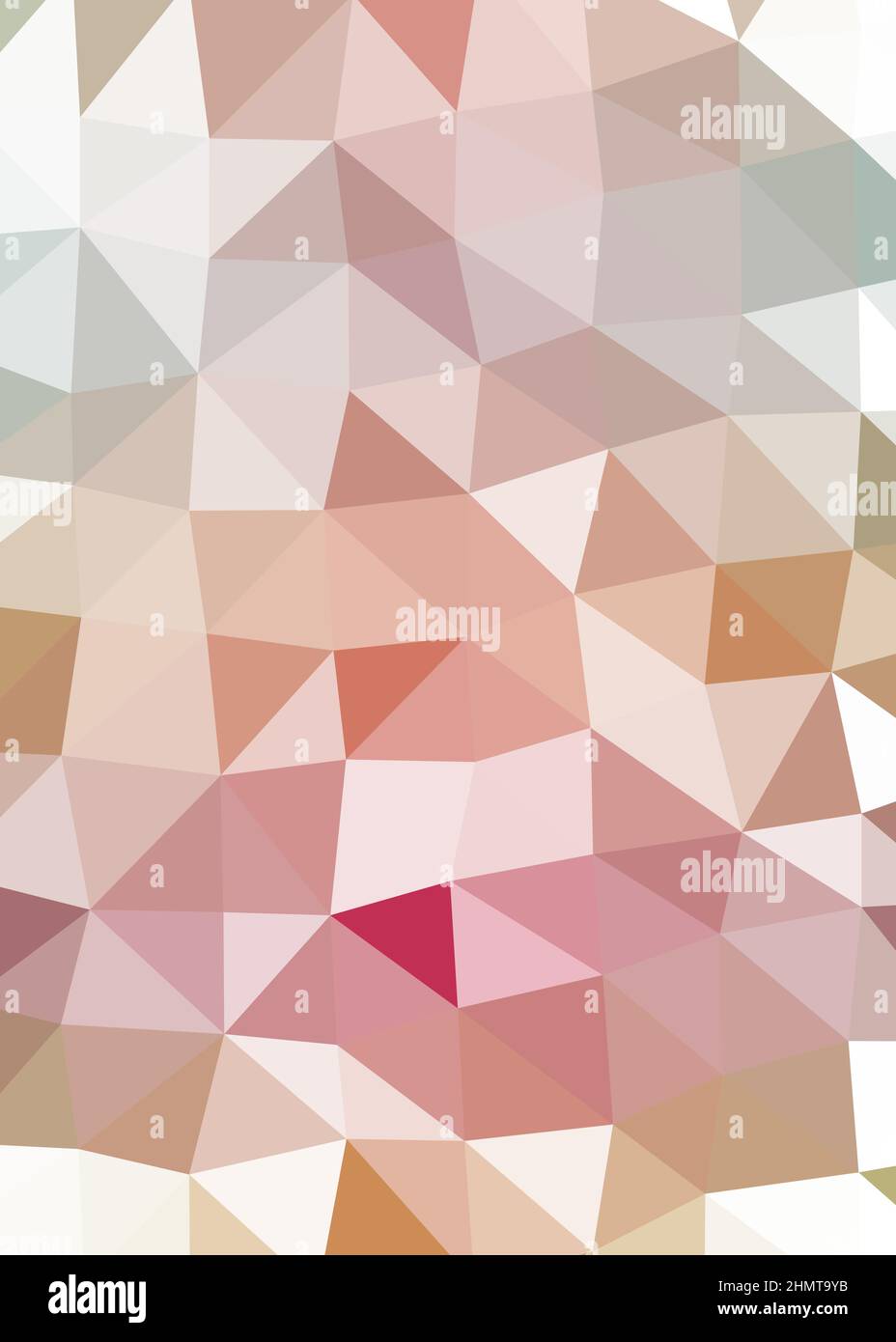 Abstract Low Polygon color Generative Art background illustration Stock ...