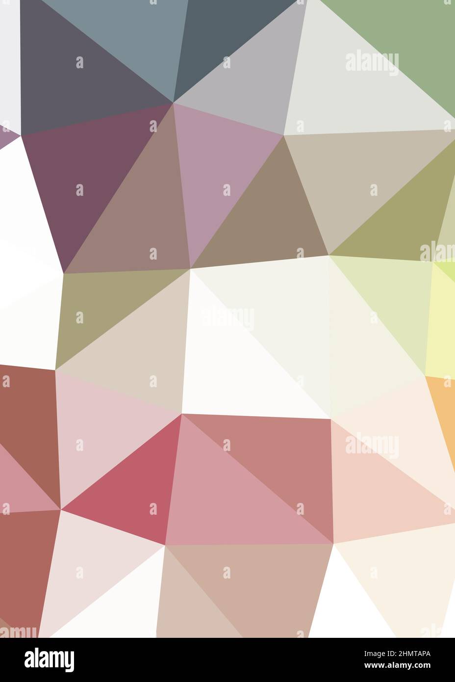 Abstract Low Polygon color Generative Art background illustration Stock Vector Image & Art - Alamy