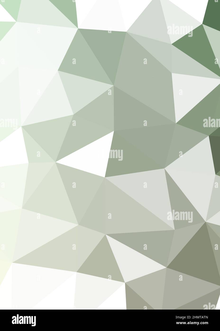 Abstract Low Polygon color Generative Art background illustration Stock ...