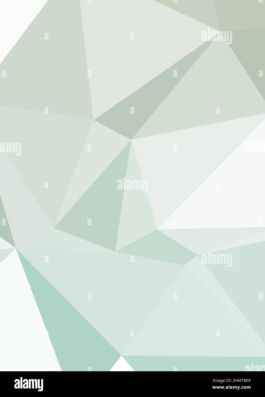 Abstract Low Polygon color Generative Art background illustration Stock ...