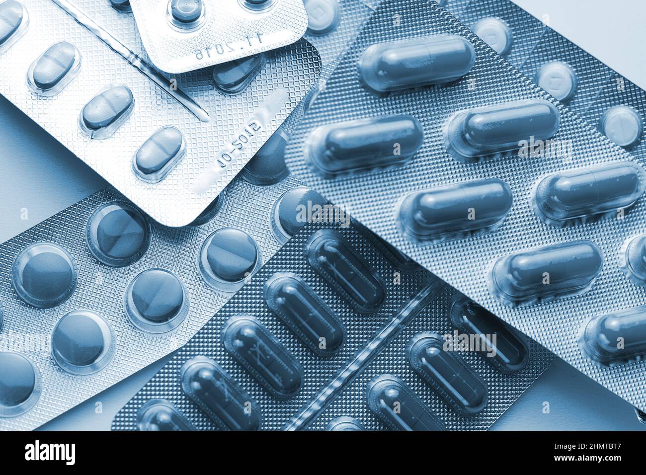 Tablets capsule pills medicine medical heap packaging antibiotic ...