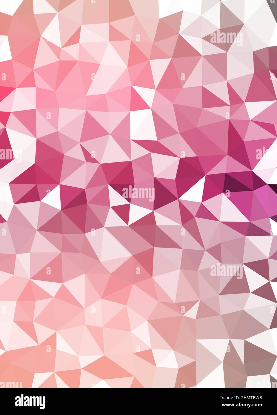 Abstract Low Polygon color Generative Art background illustration Stock ...