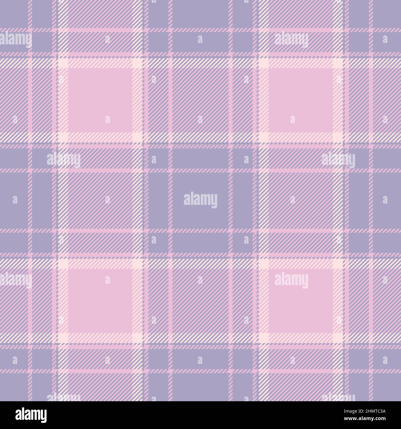 Plaid seamless pattern in pink. Check fabric texture. Vector textile ...