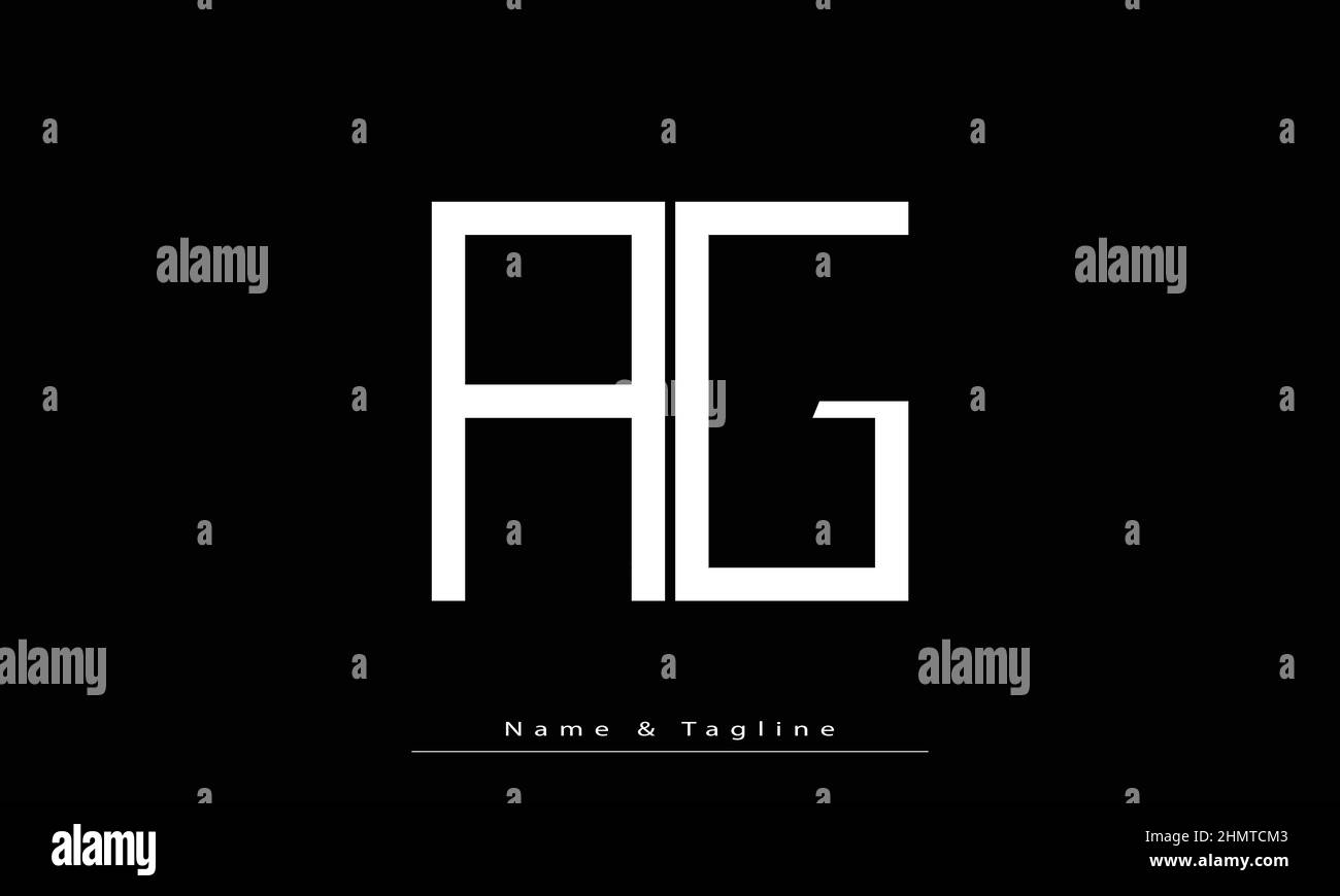 Alphabet letters Initials Monogram logo GA, AG Stock Vector Image & Art ... Alphabet letters Initials Monogram logo GA, AG Stock Vector Image & Art ...