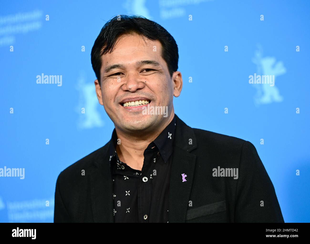 Berlin, Germany. 12th Feb, 2022. Ifa Isfansyah, producer, arrives for ...