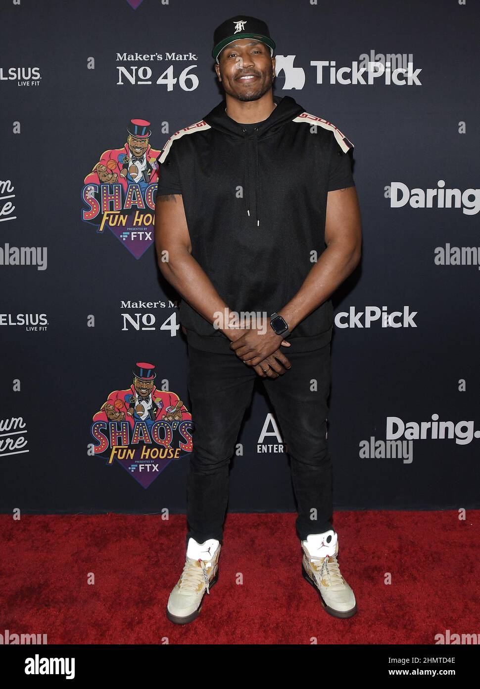 Los Angeles, USA. 11th Feb, 2022. Quincy Chad arrives at SHAQ'S Fun ...