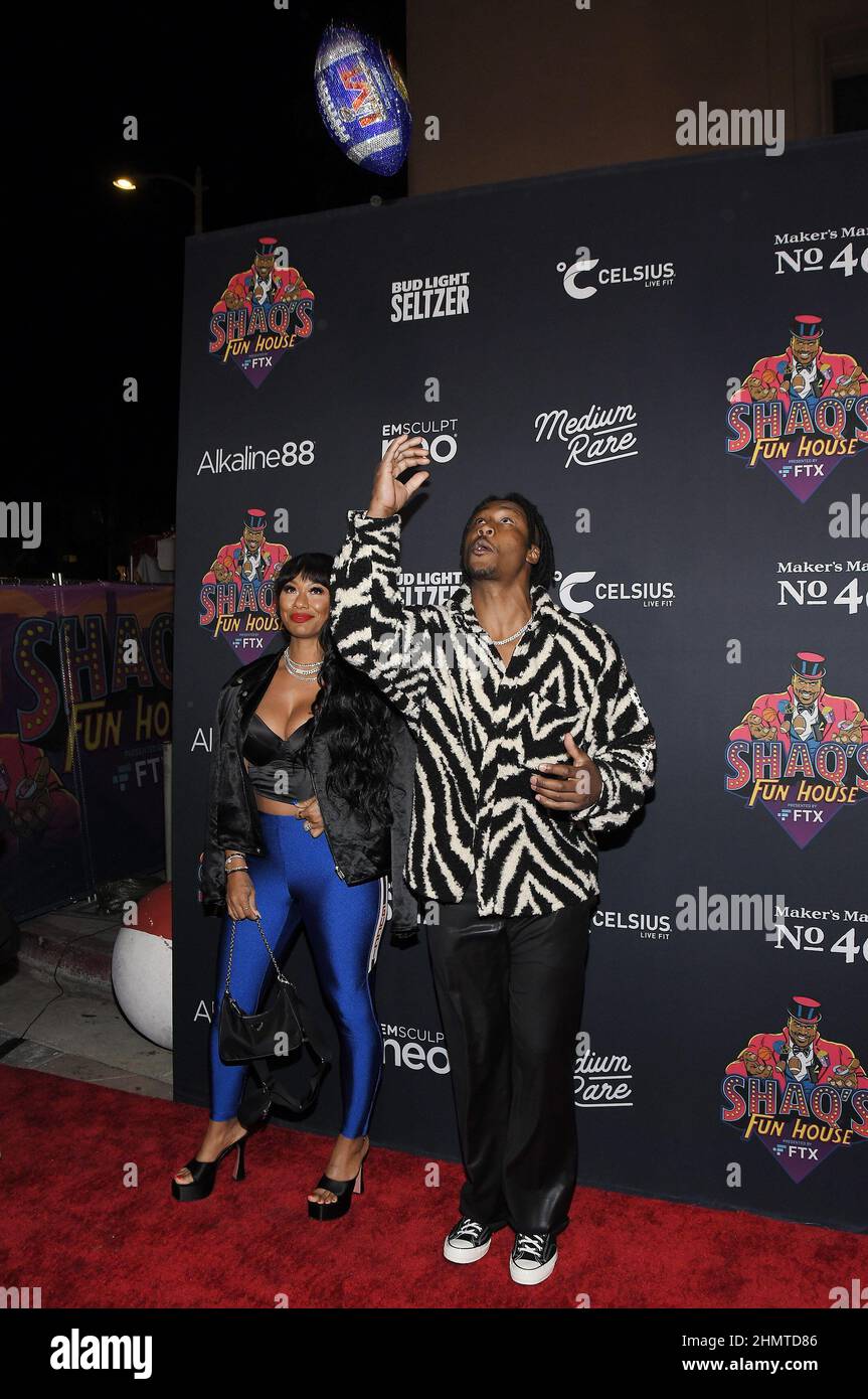 Los Angeles, USA. 11th Feb, 2022. (L-R) Michi Nogami and Brandon ...