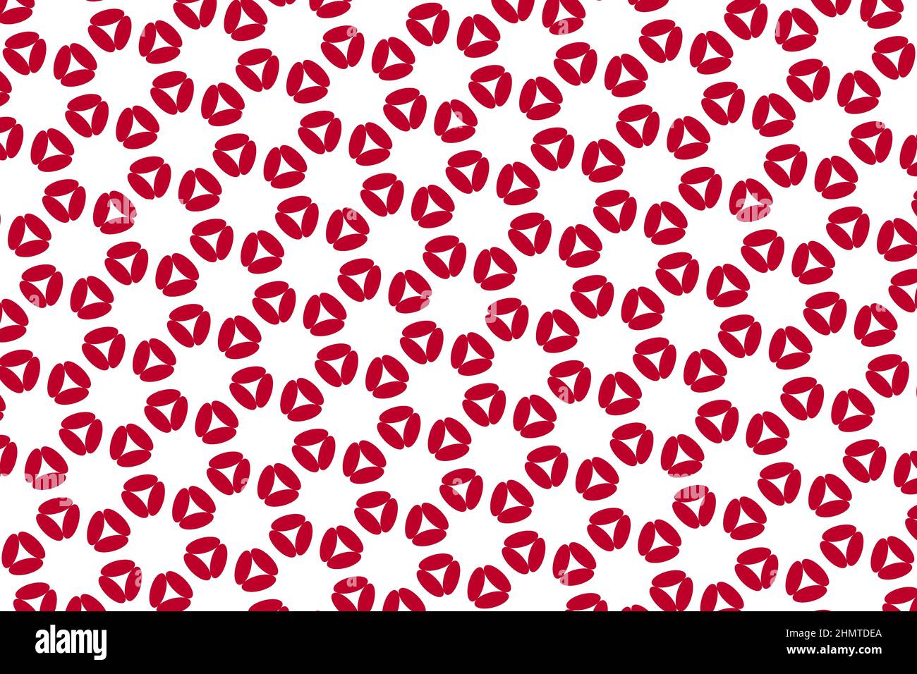 Geometric pattern in the colors of the national flag of Japan. The ...