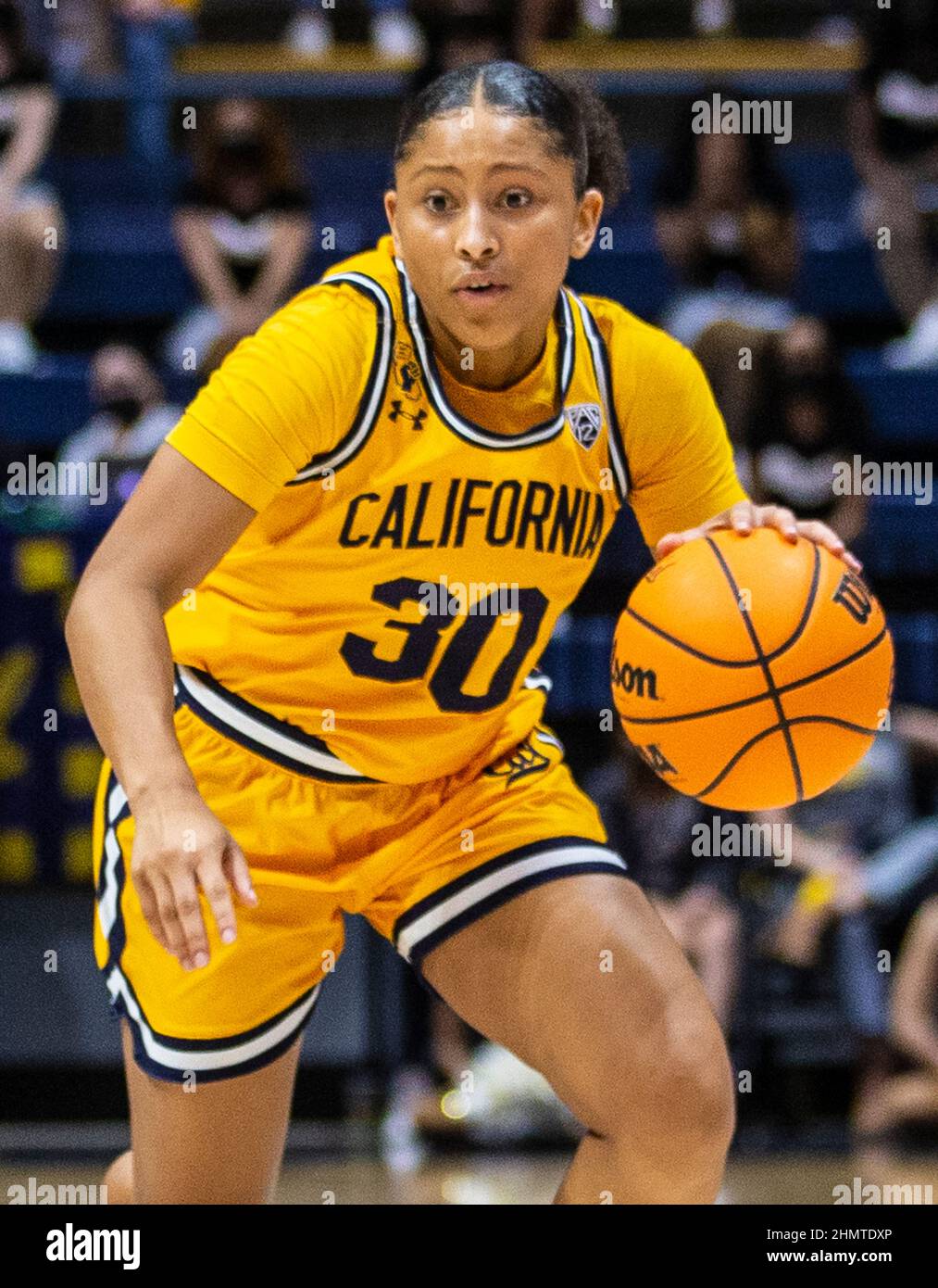 February 11 2022 Berkeley, CA U.S.A. California guard Jayda Curry (30 ...