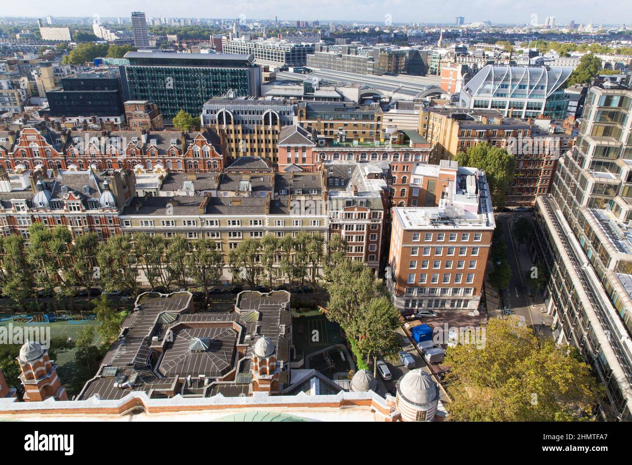 Victoria square apartment block hi-res stock photography and images - Alamy