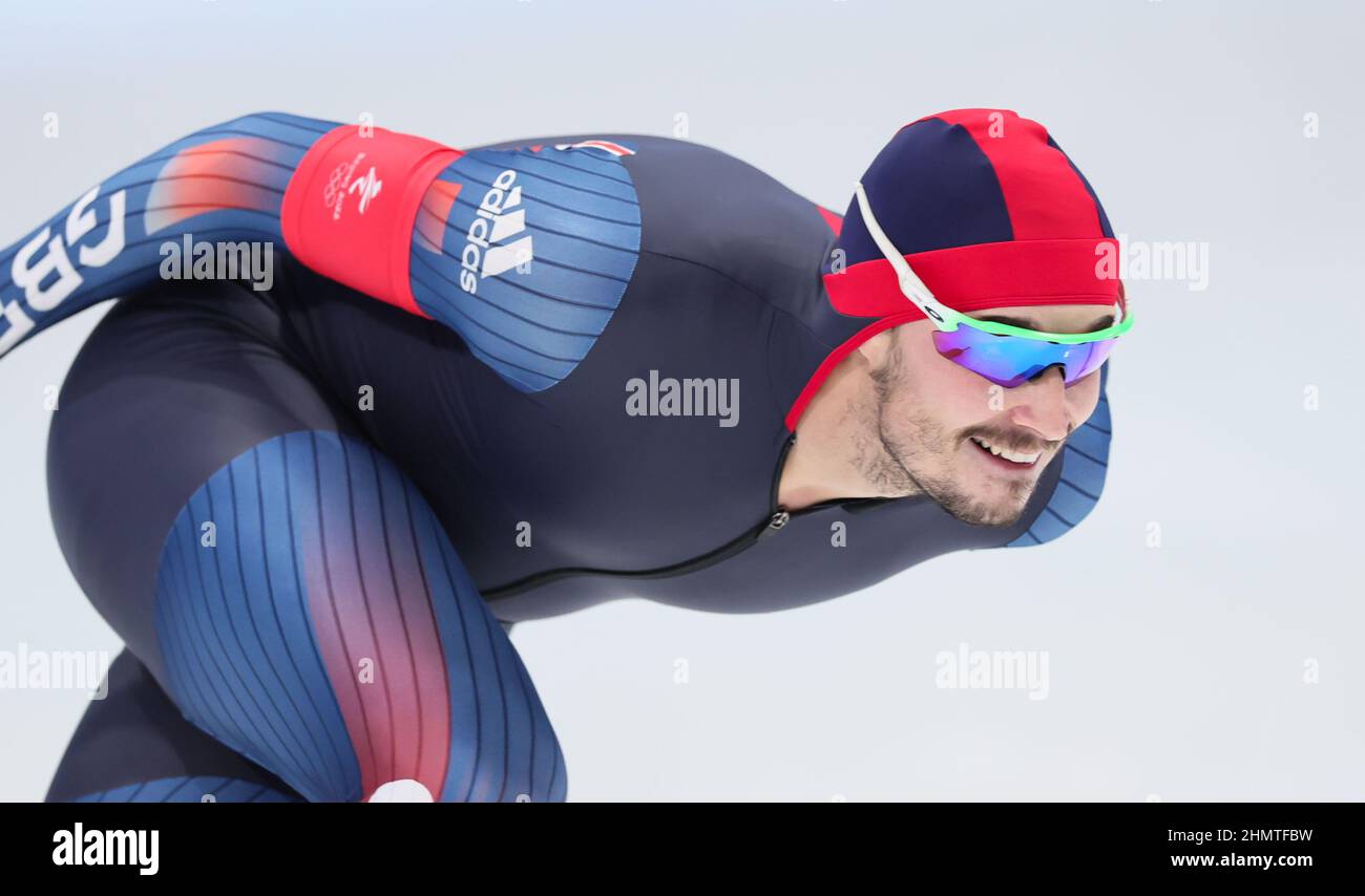 Beijing, China. 12th Feb, 2022. Cornelius Kersten of Britain competes ...