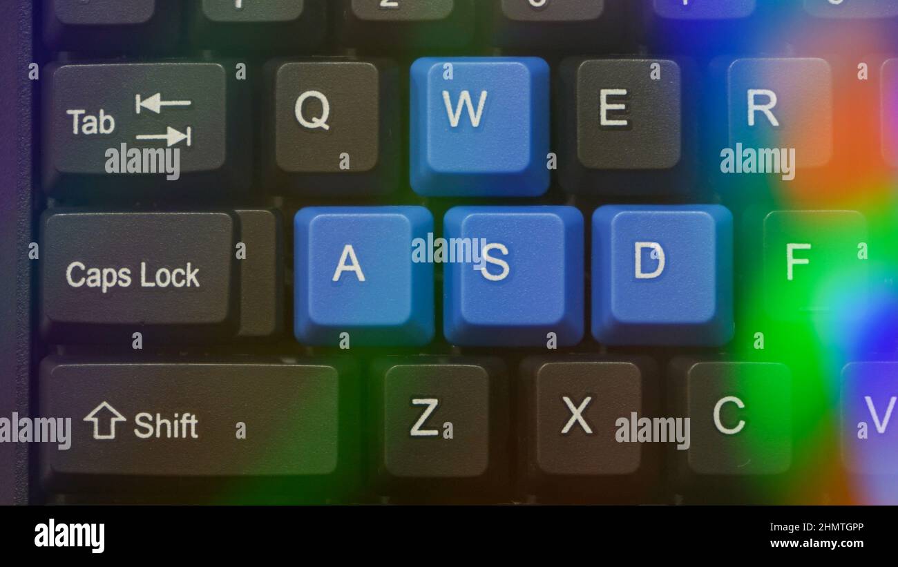 Close-up of computer keyboard Stock Photo - Alamy