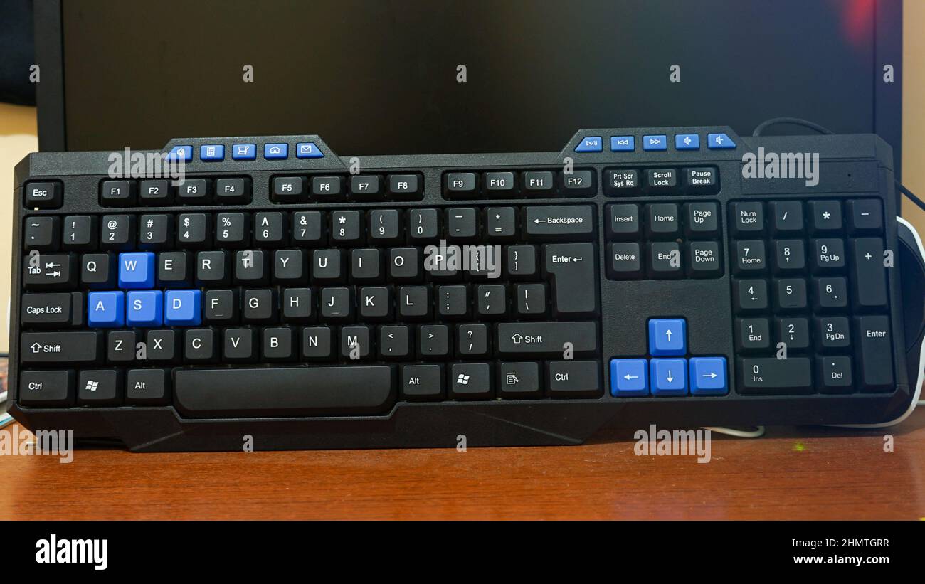 Close-up of computer keyboard Stock Photo - Alamy