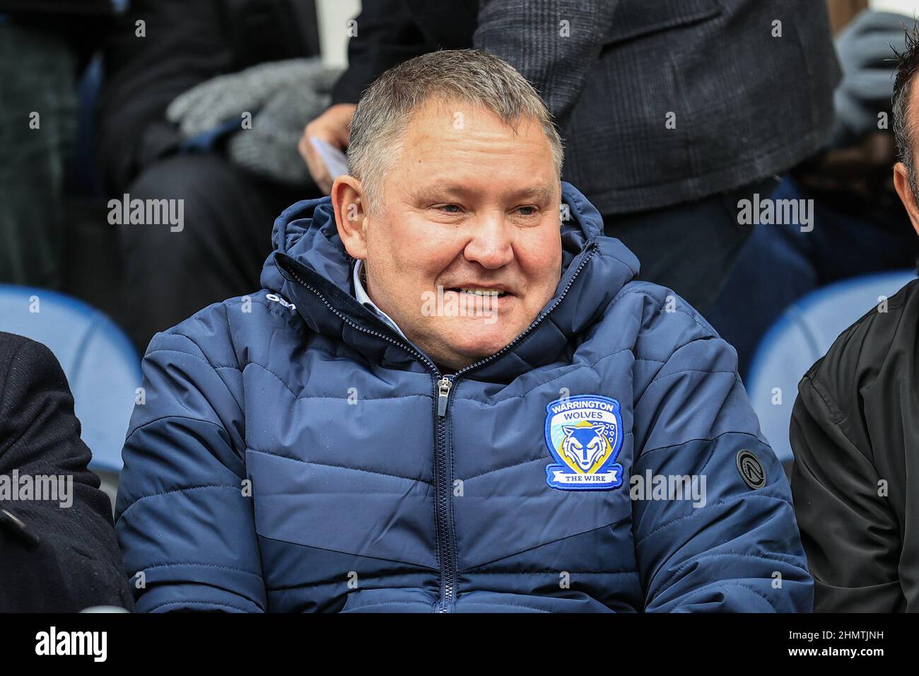 Warrington Wolves chairman Stuart Middleton is in attendance Stock ...