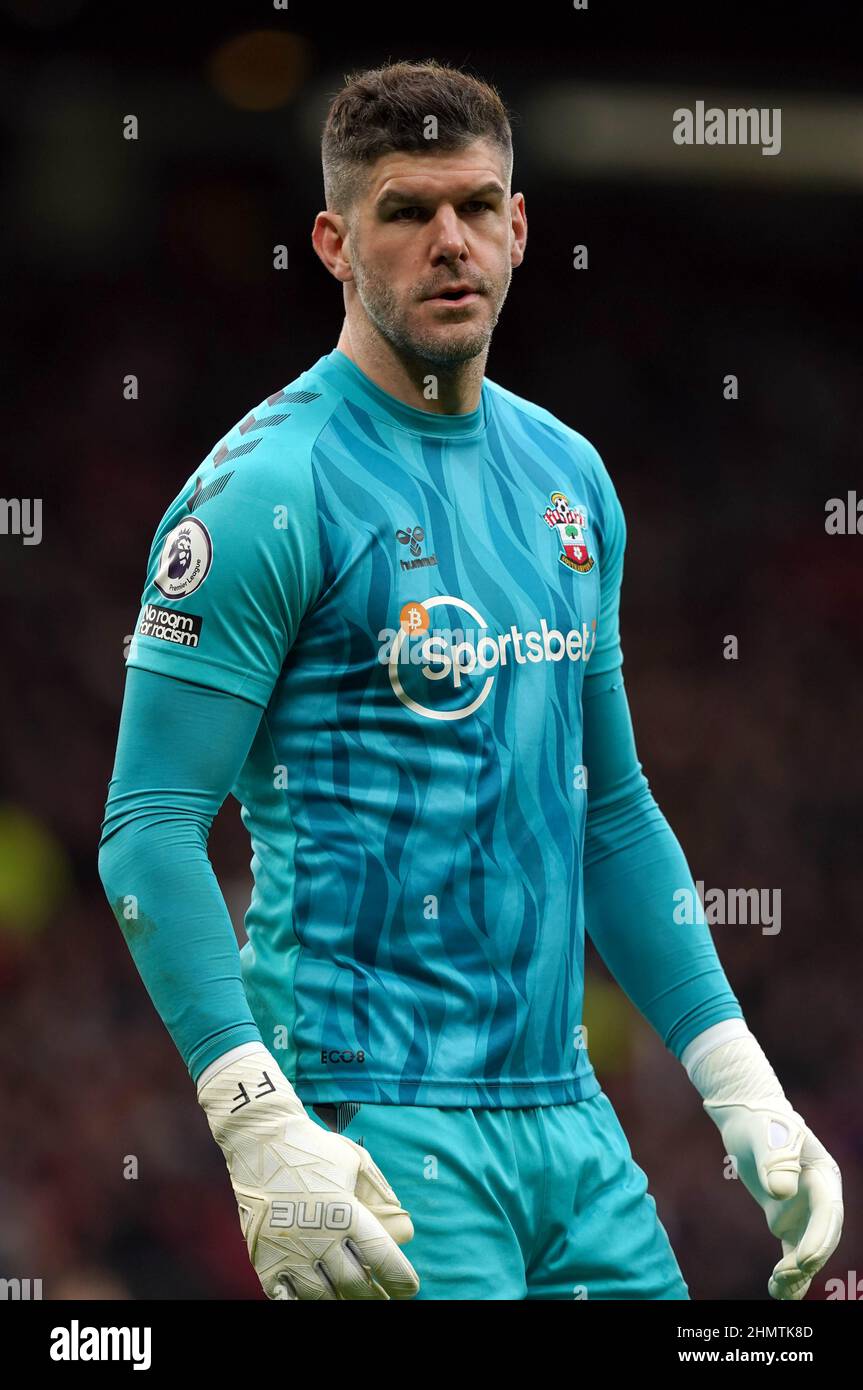 Southampton goalkeeper Fraser Forster during the Premier League match ...