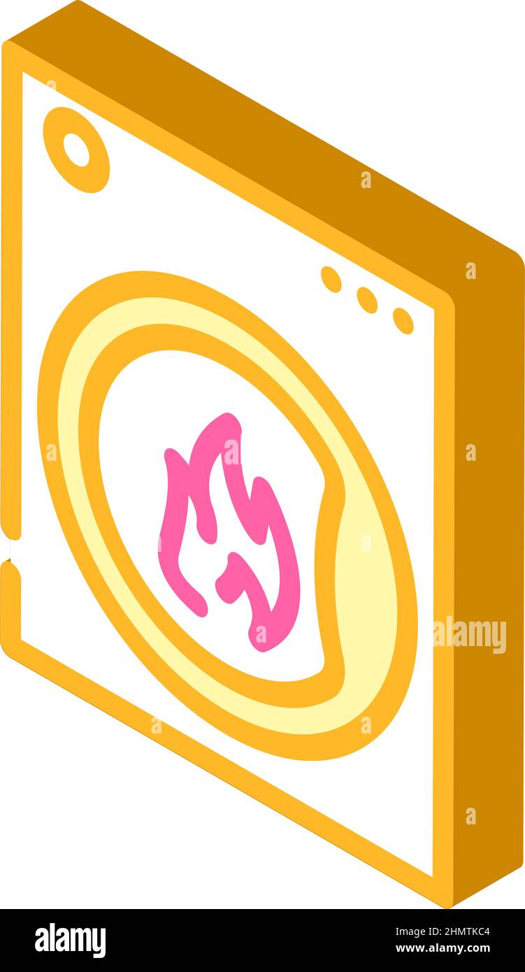 dryer machine for dry clothes isometric icon vector illustration Stock ...