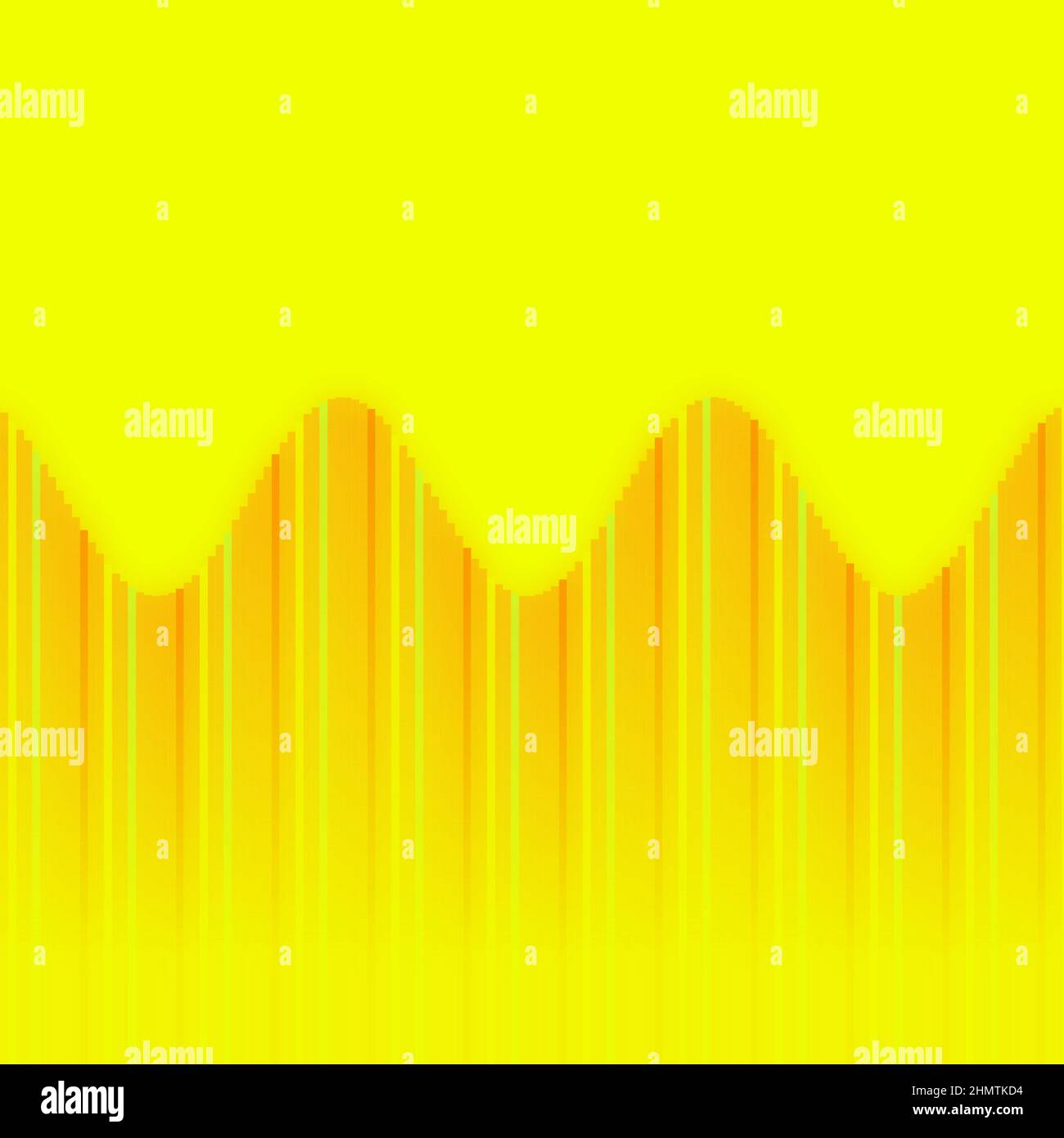 Illustration of bright yellow waves for backgrounds and wallpapers ...