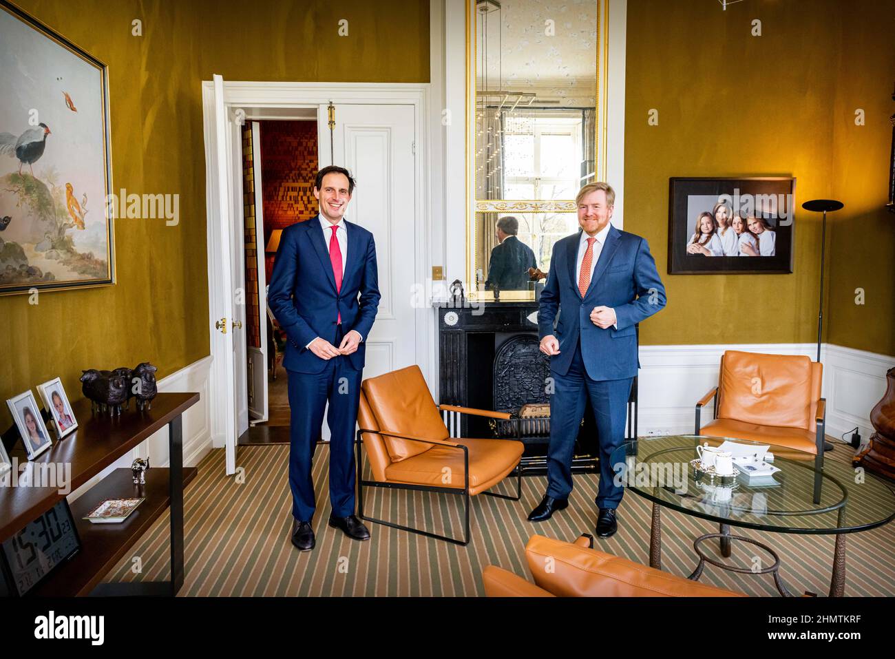 King Willem-Alexander receives Minister Wopke Hoekstra of Foreign ...