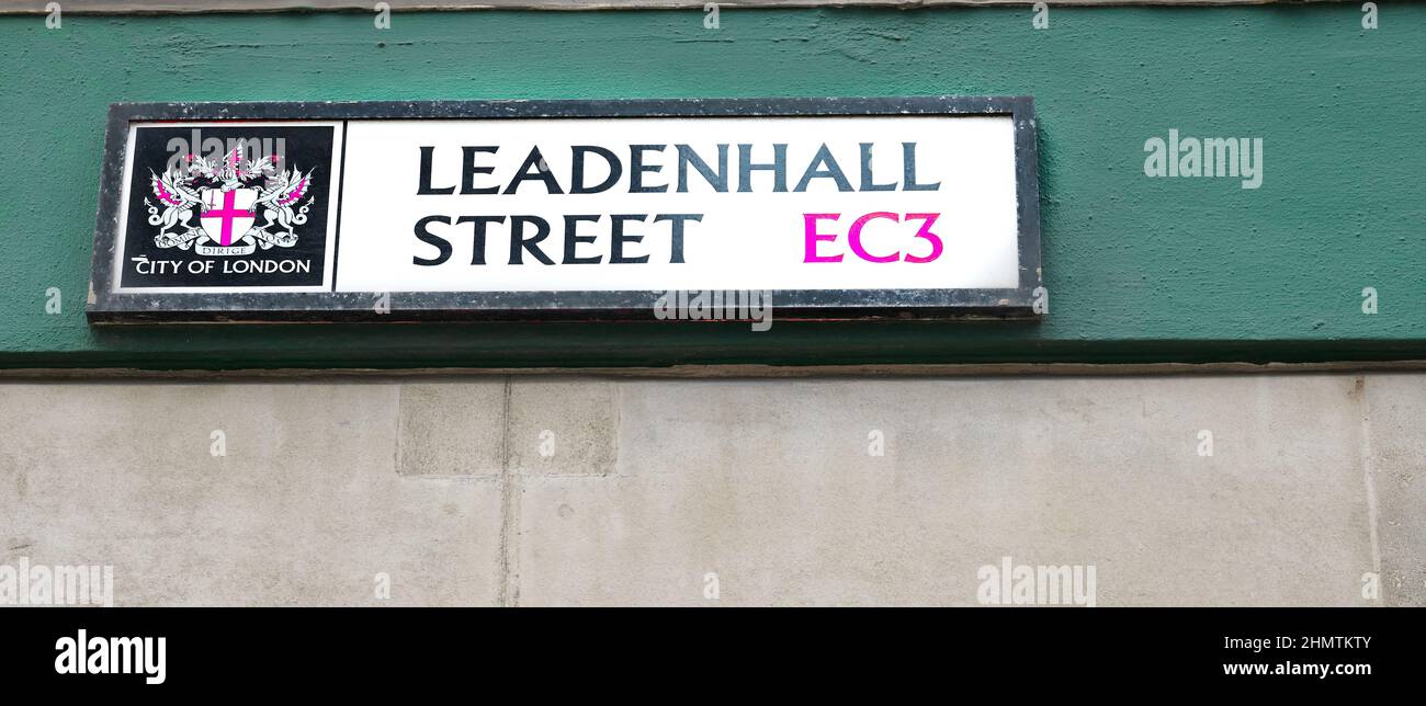 London ec3 sign hi-res stock photography and images - Alamy