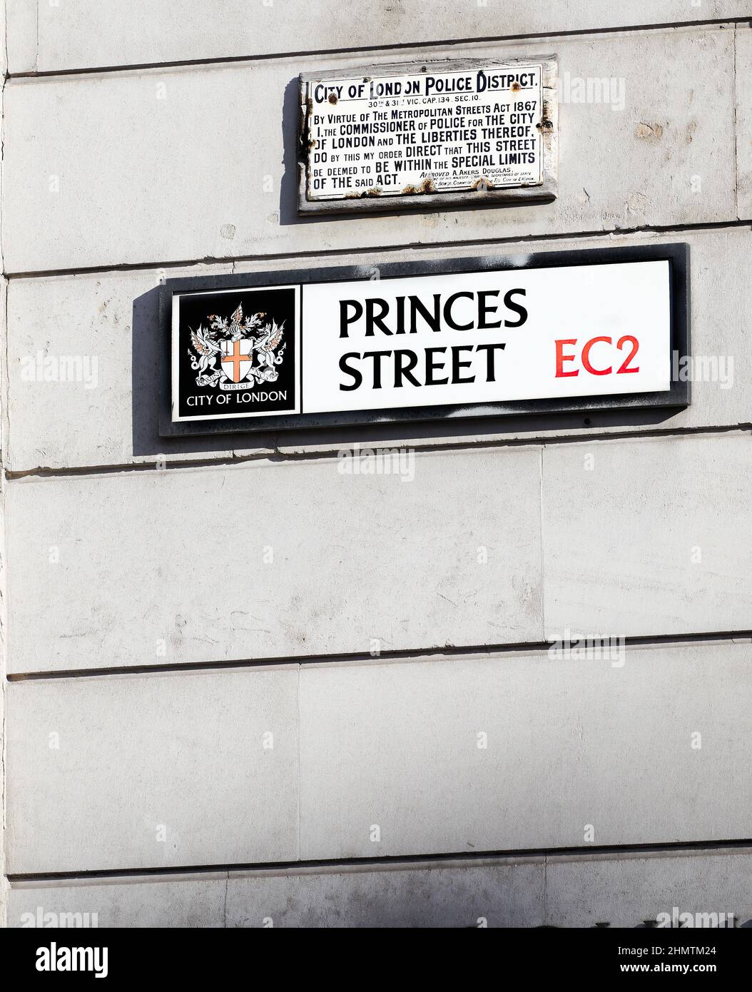 City of london princes street hi-res stock photography and images - Alamy