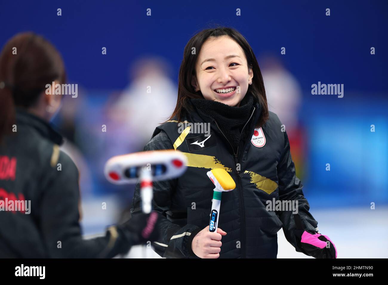 Beijing, China. 12th Feb, 2022. Satsuki Fujisawa (JPN) Curling : Women ...