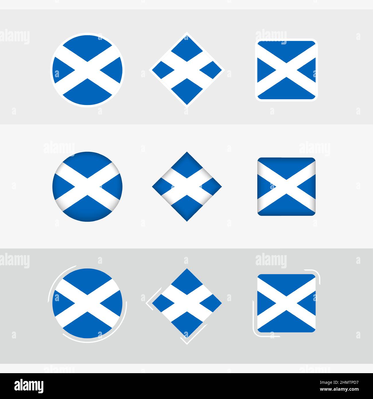 Euro flag scotland Stock Vector Images - Alamy