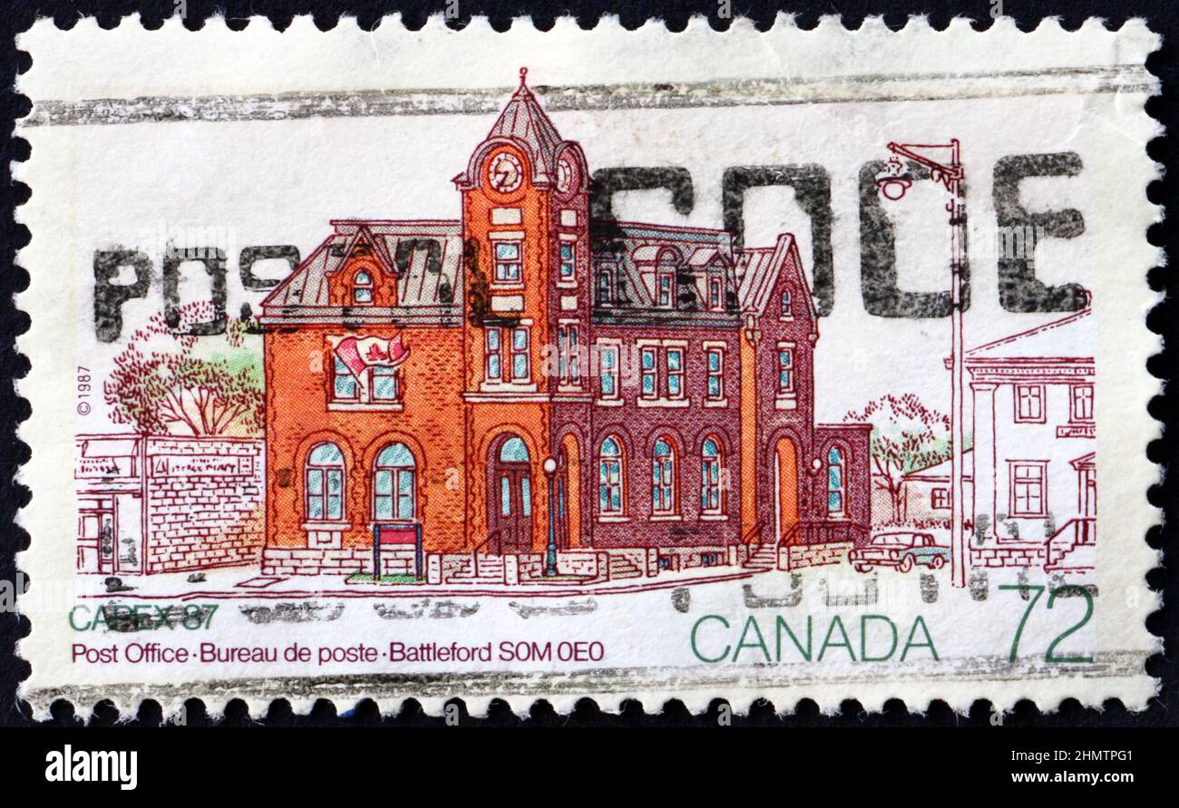 Canada postage stamp architecture hi-res stock photography and images ...