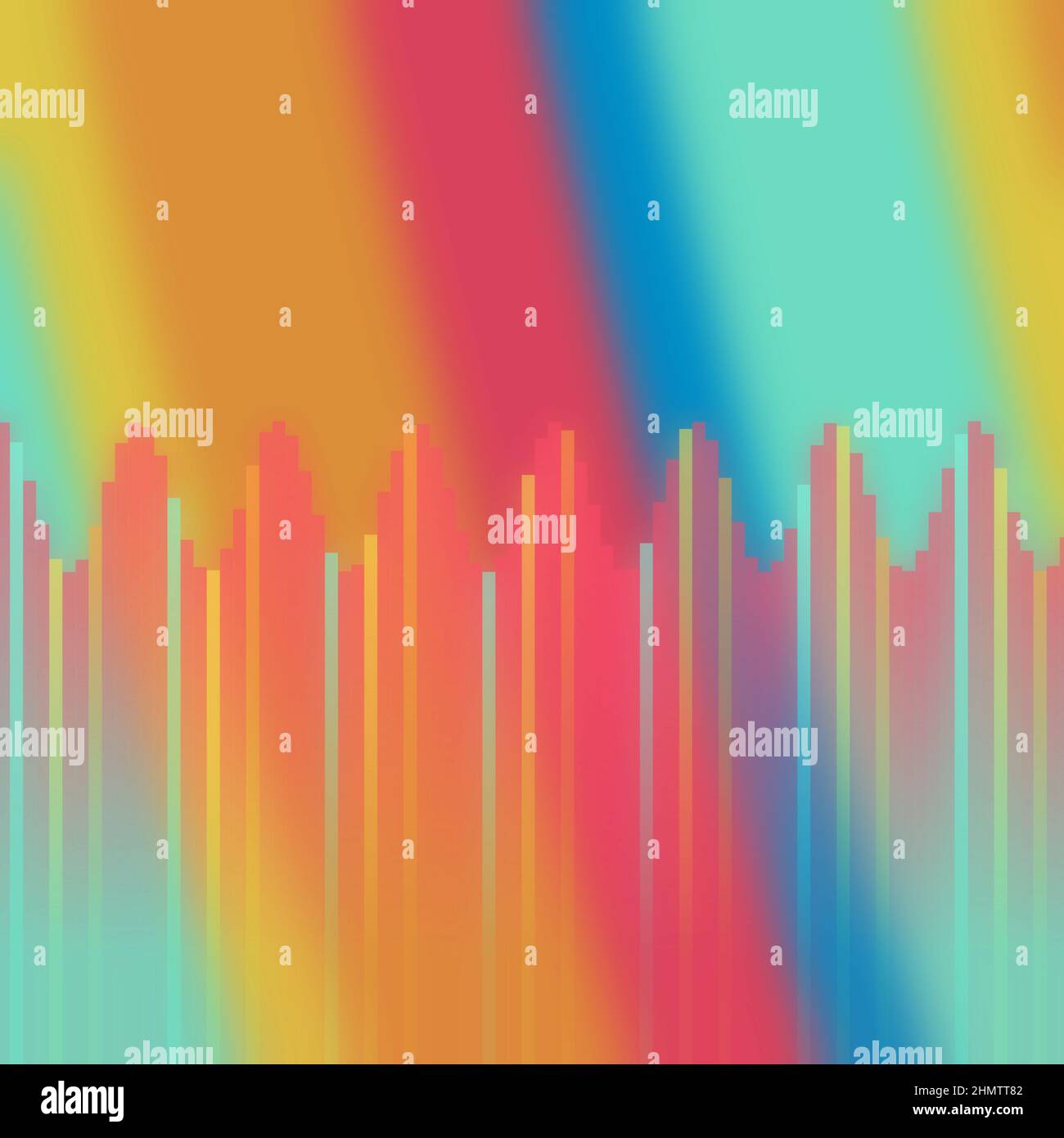 Illustration of colorful abstract background Stock Photo - Alamy
