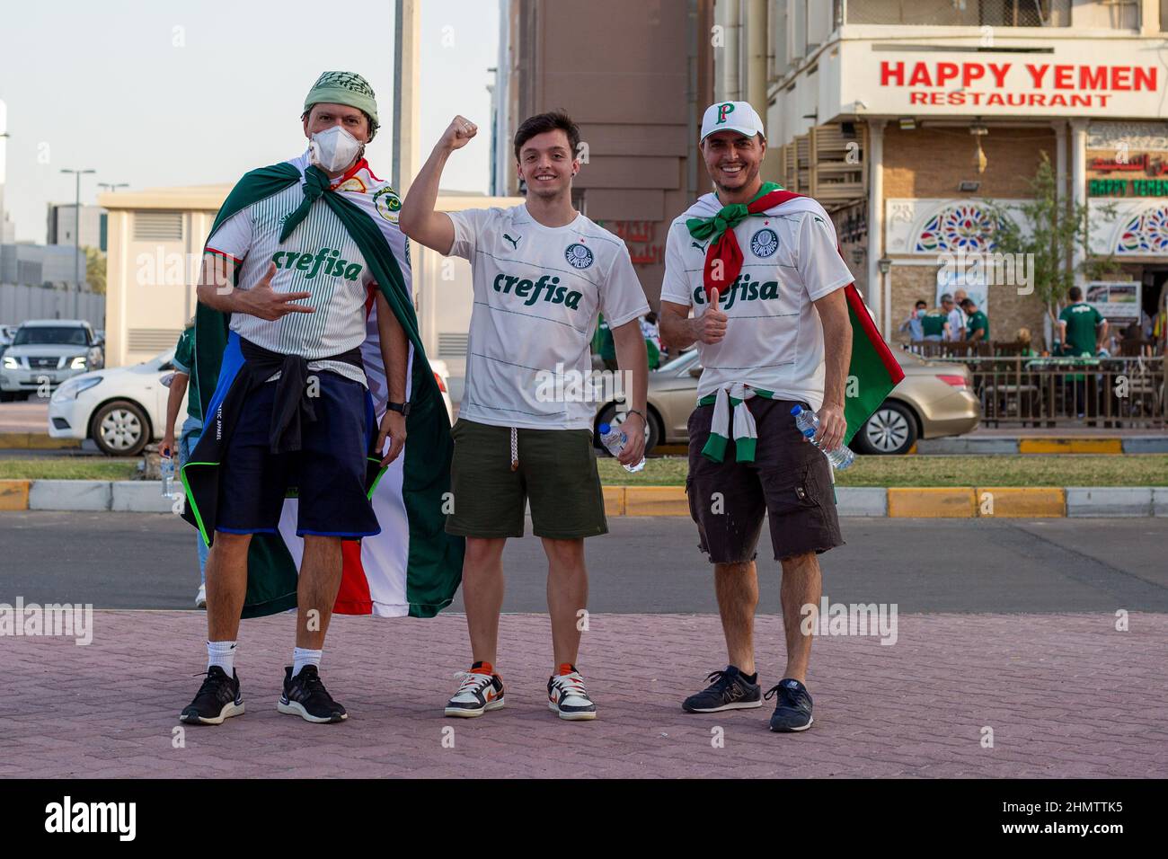 Abu Dhabi, UAE. 12th Feb, 2022. Abu Dhabi, UAE, Feb 12th 2021 Palmeiras ...