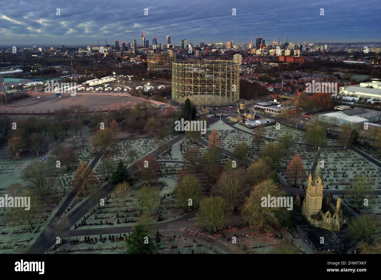 Aerial photograph cemetery hi-res stock photography and images - Alamy