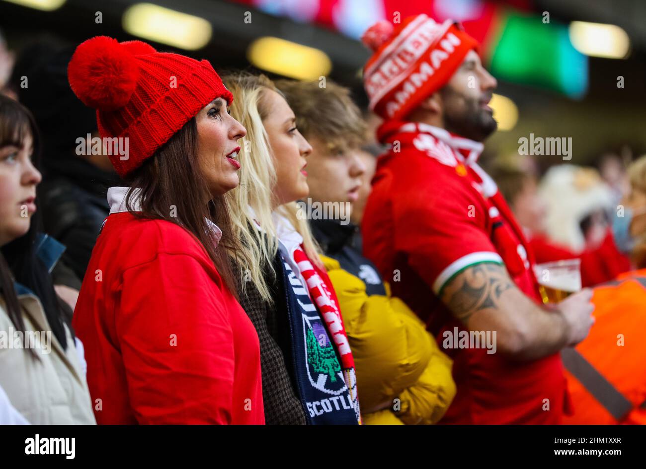 Welsh national anthem hi-res stock photography and images - Alamy