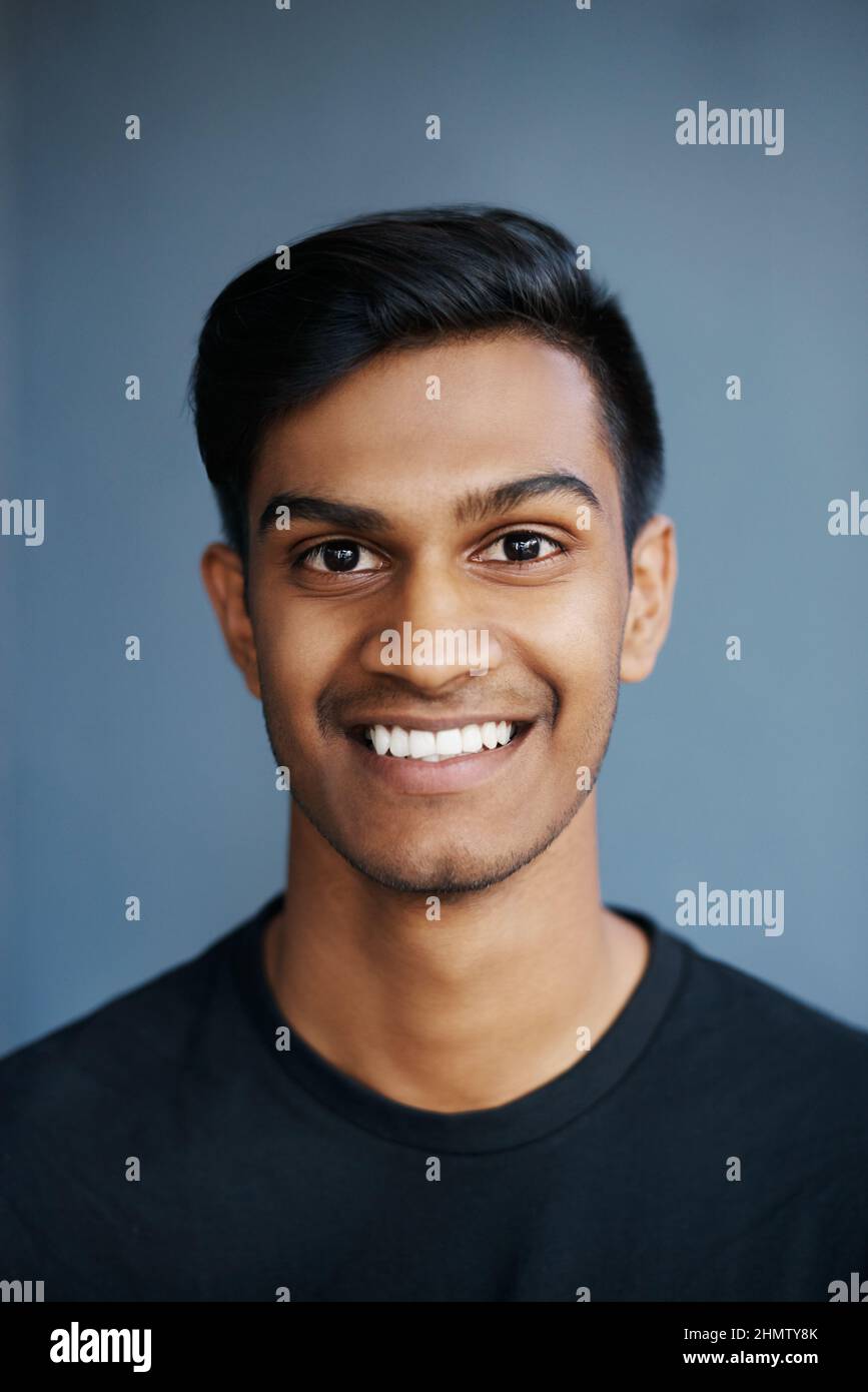 Bright smiles all around Stock Photo - Alamy