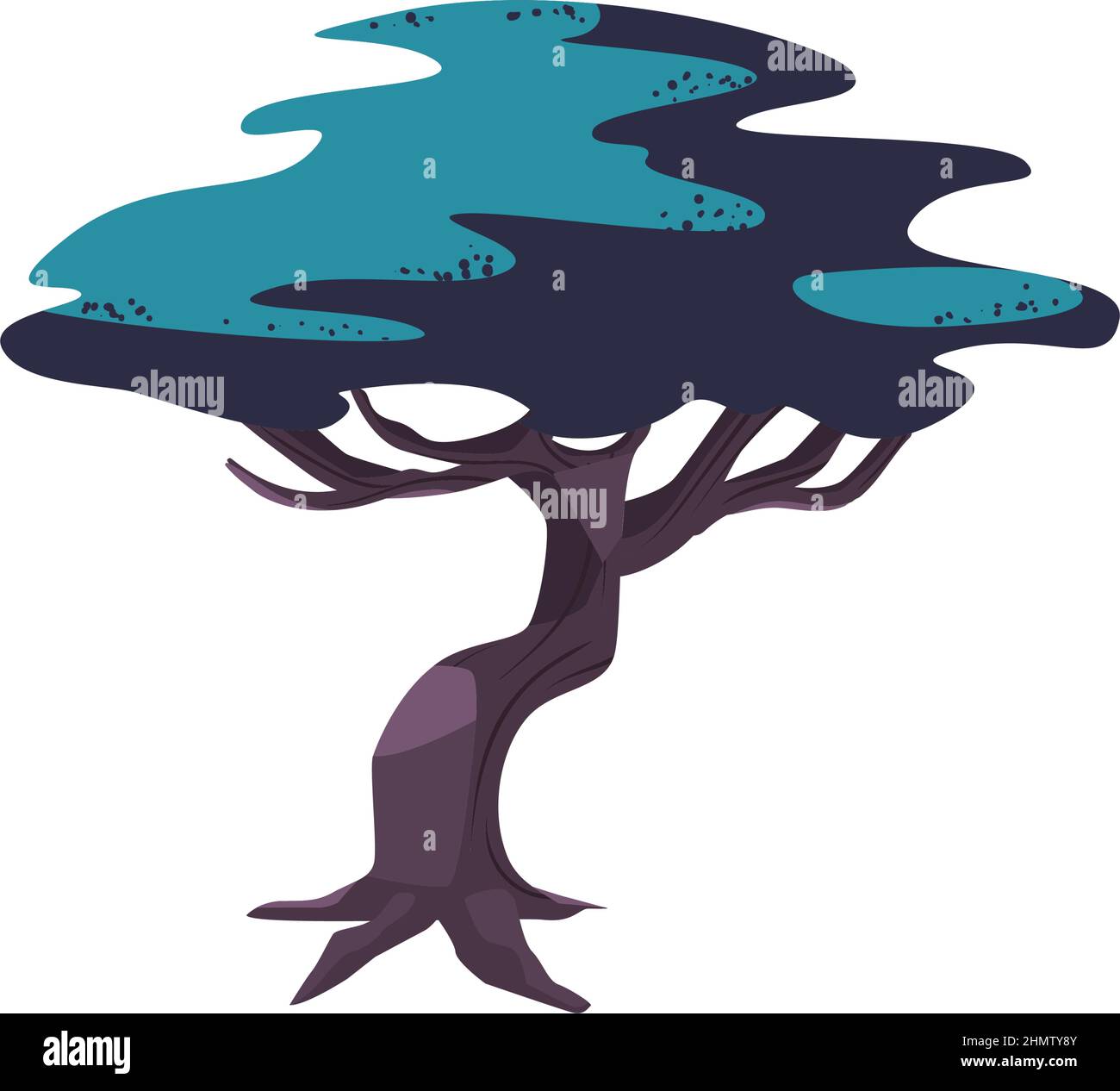 Large tree design over Stock Vector Images - Alamy