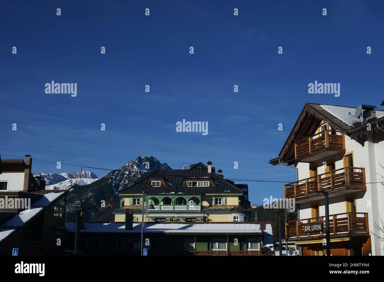 Alba di Canazei, Sud Tirolo, Italy Stock Photo - Alamy