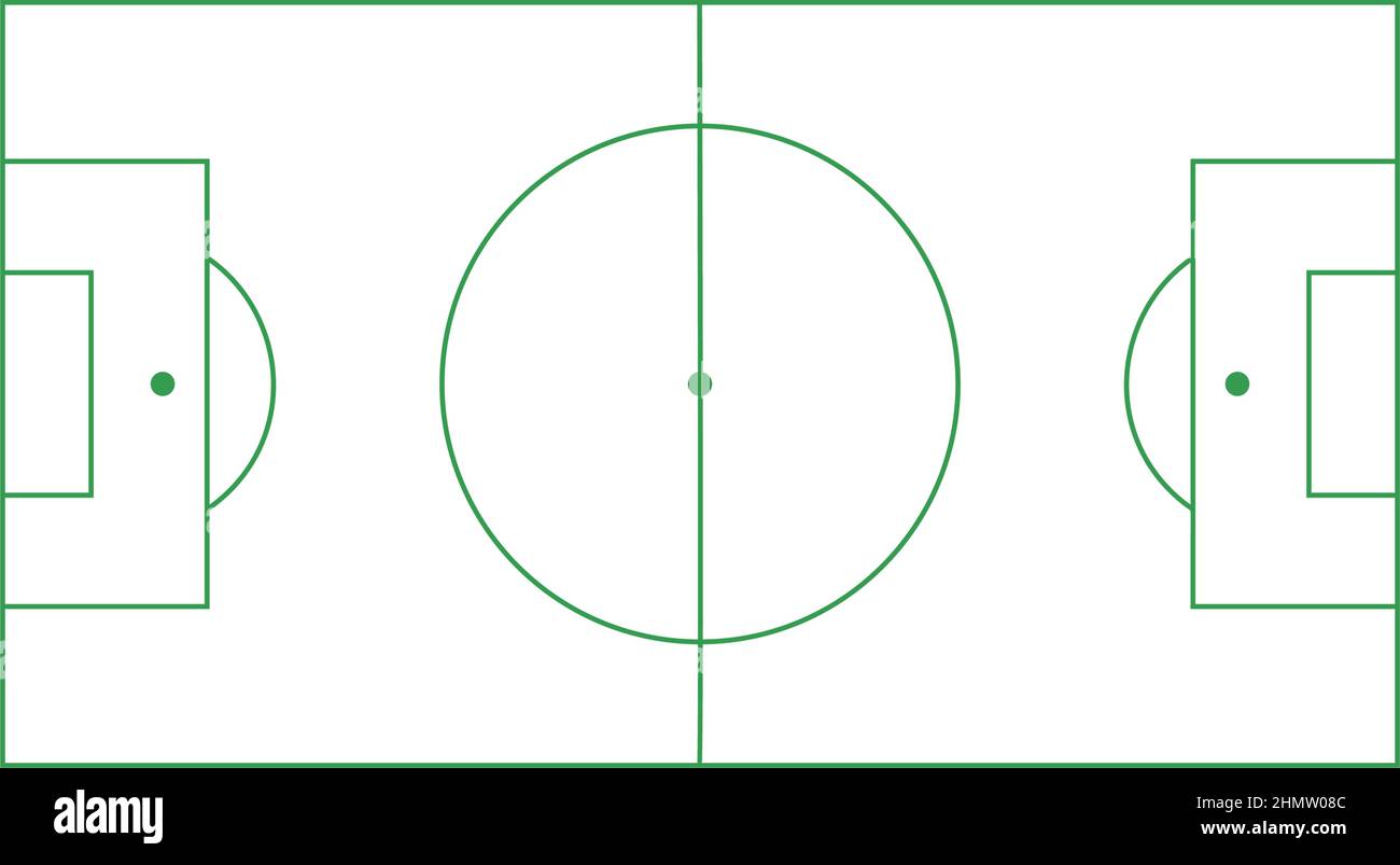 soccer field design over white Stock Vector Image & Art - Alamy