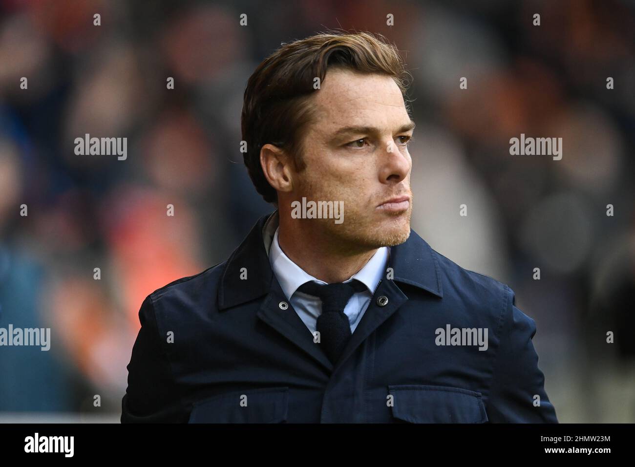 Scott Parker manager of Bournemouth before todays game Stock Photo - Alamy