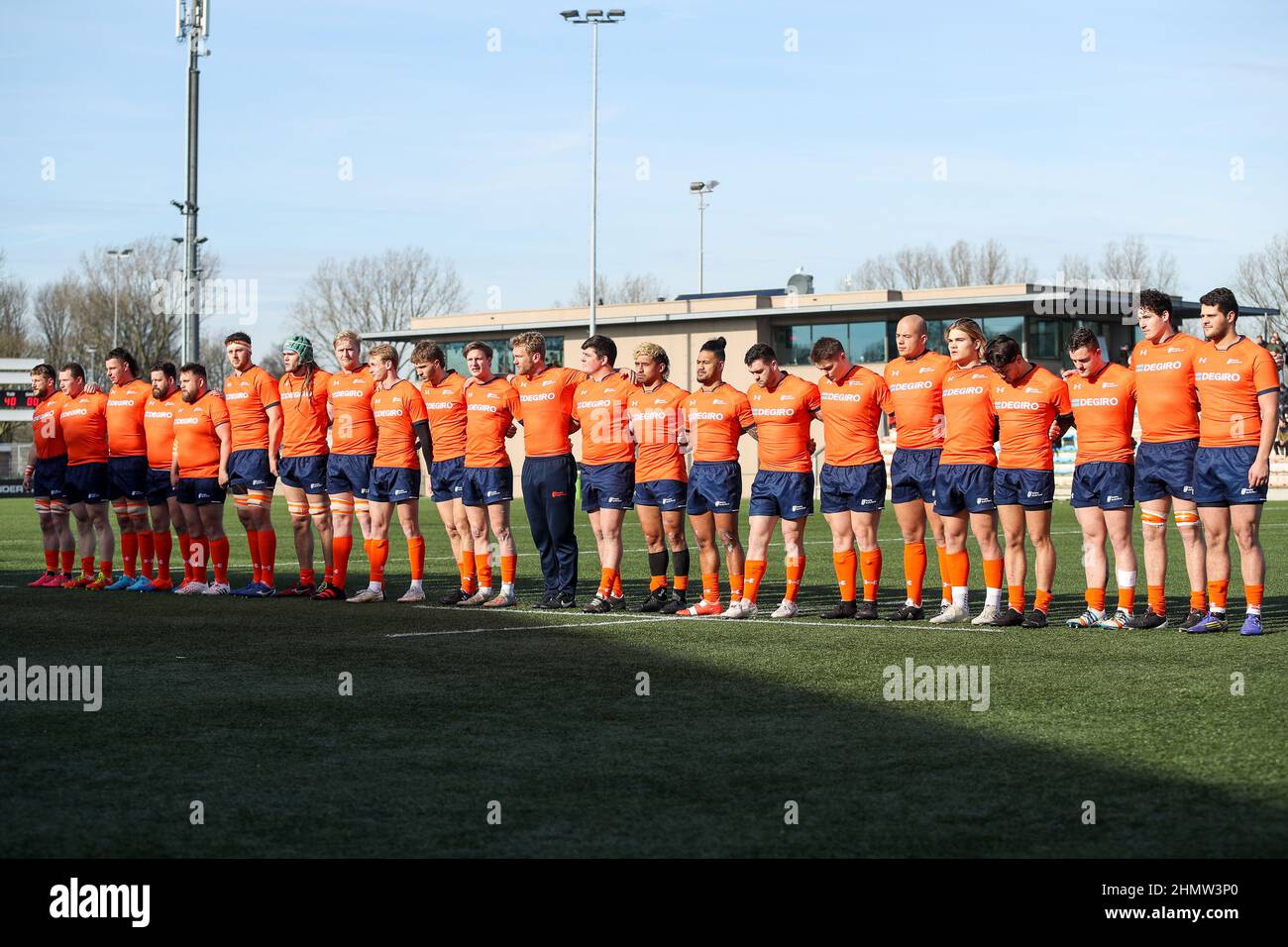 Amsterdam, Netherlands. 12th Feb, 2022. AMSTERDAM, NETHERLANDS - FEBRUARY 12: Hugo Langelaan of ...