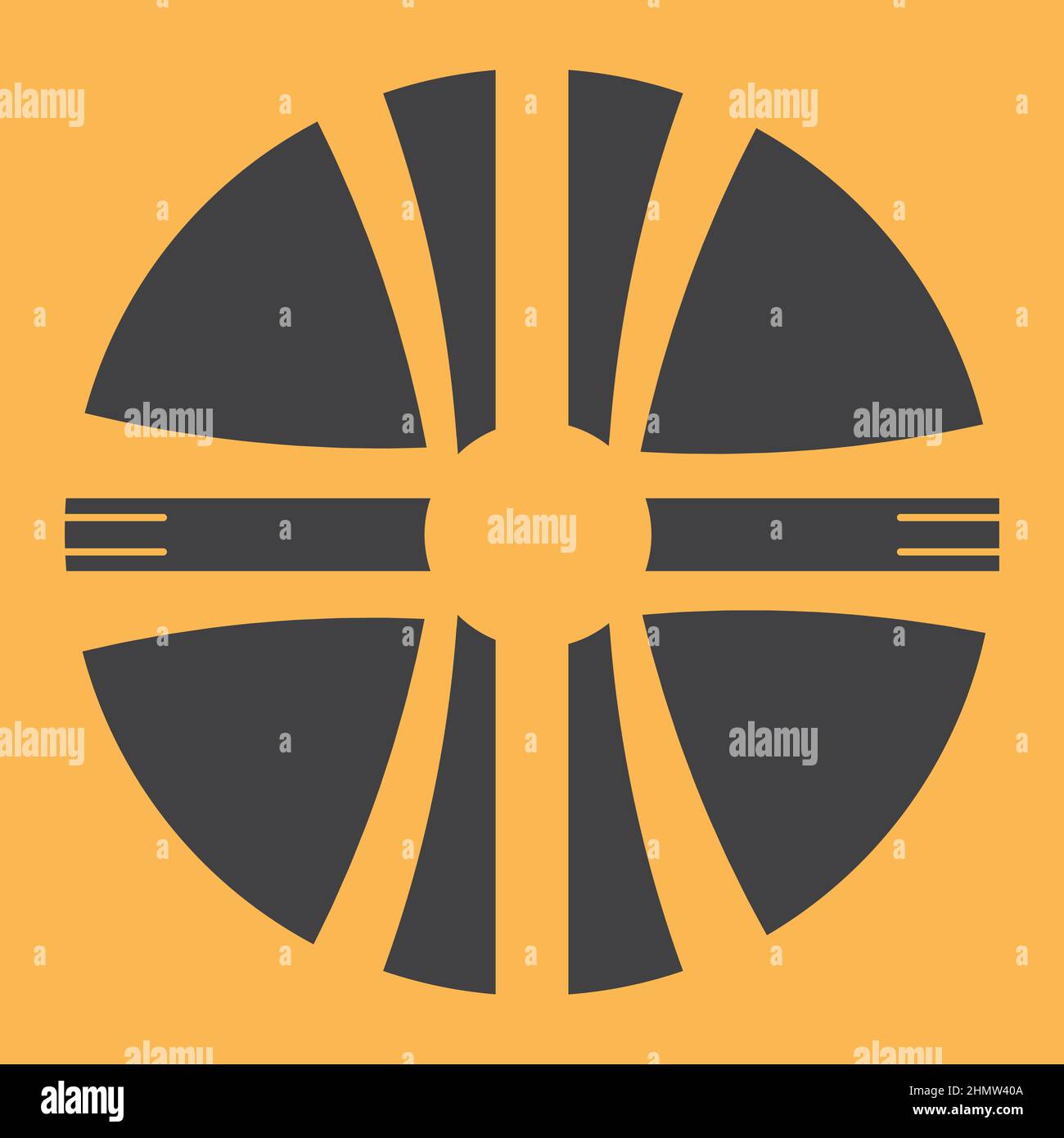 Minimalist logo in circular shape, minimal logo vector in circle shape ...